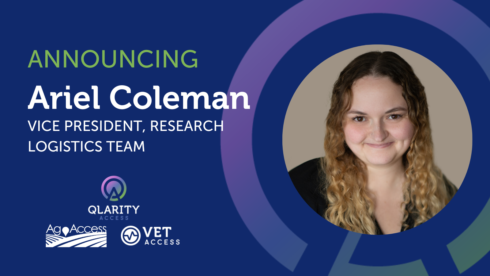 Ariel Coleman Promoted to Vice President, Research Logistics Team by ...